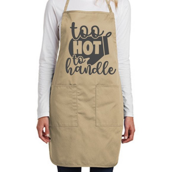 Creatyf Designs | Kitchen | Too Hot To Handle Apron | Poshmark